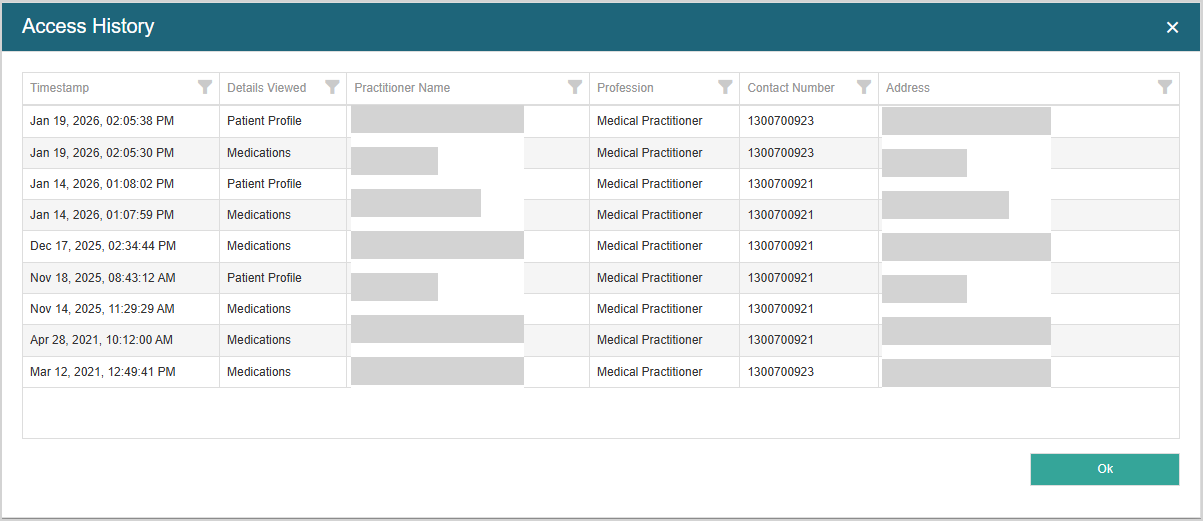 See Who has Viewed a Patient